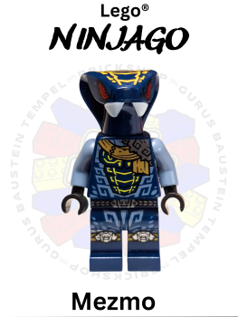 Lego® Ninjago® Figur Schlange Mezmo njo709 Ninja Crystalised Spinjitzu ...